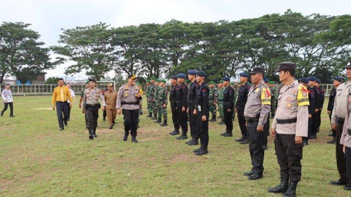 Polres Padangsidimpuan Apel Gelar Pasukan Operasi Mantap Toba 2023- 2024 - Tribun-medan.com