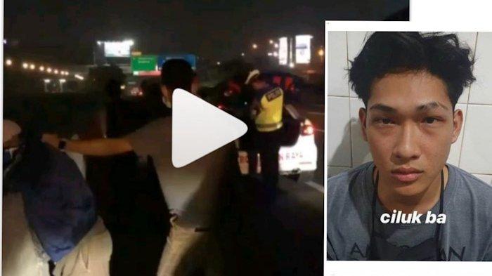 VIDEO dan Foto-foto Penangkapan Youtuber Ferdian Paleka di Jalan Tol ...