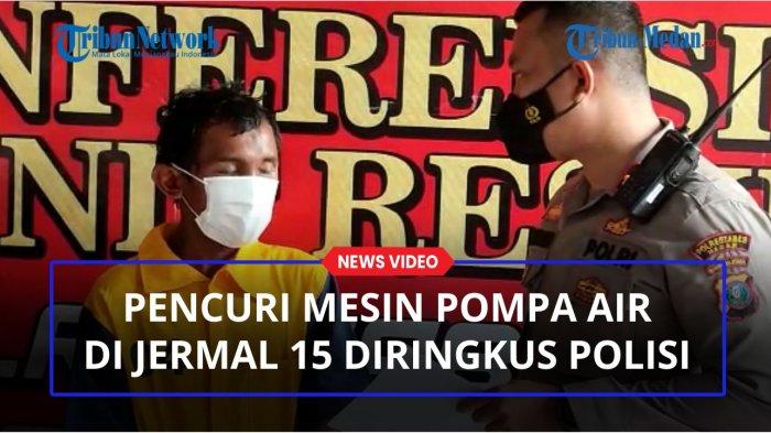 Diringkus Polisi, Tersangka Pencurian Mesin Pompa Air di Jermal 15 ...