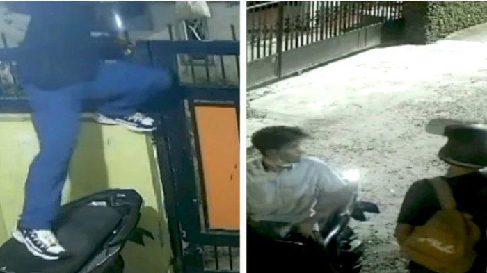 VIRAL LOKAL: 3 Orang Pria Terekam CCTV Satroni Indekos di Medan, Curi 2 Unit Sepeda Motor ...