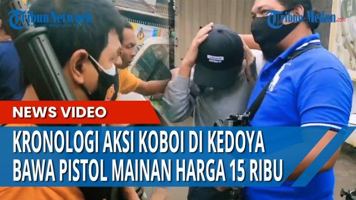 KRONOLOGI AKSI KOBOI di Kedoya, Bawa Pistol Mainan Harga Rp 15 Ribu Todong Wanita Hingga Syok ...