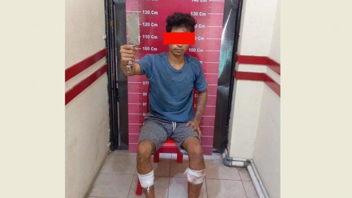 Lagi Asyik Mabuk Tuak, Perampok Bersenjata Parang Babi Kakinya Dibikin ...