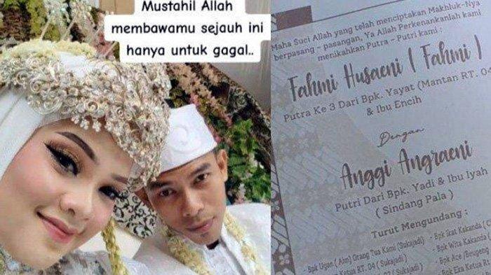 Curhatan Fahmi Husaein Ditinggal Anggi Anggreani Bikin Iba : Kenapa ...