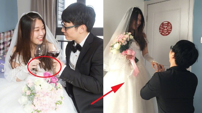 Viral Hanya Dengan Modal Rp 4 Juta Pasangan Muda Ini Langsungkan