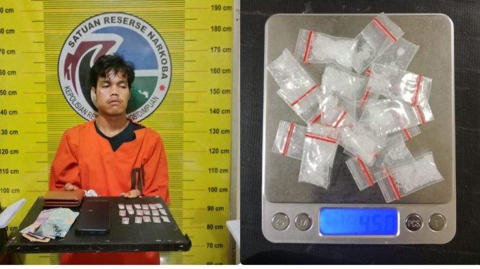 Pengedar Sabu di Silayang-layang Pasrah Ditangkap Sat Narkoba Polres Padangsidimpuan - Tribun ...