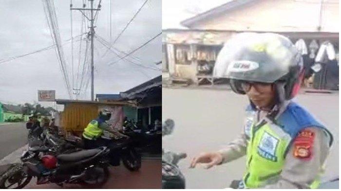 Viral Emak-emak Merepet, Tak Terima Anaknya Ditilang Polisi: Otak Kamu di Mana? - Tribun-medan.com