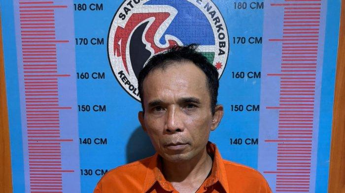 Tak Jera, Gandi Resdivis Narkoba Edarkan Sabu di Banjar Borotan, Langsung Ditangkap Polres ...