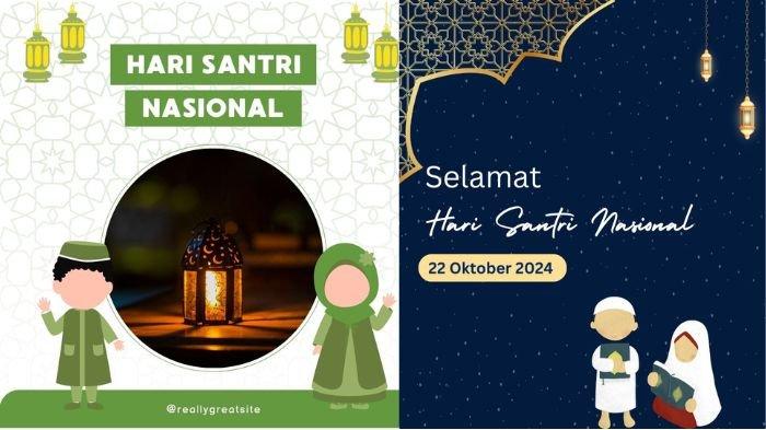 Link Download 40 Poster Hari Santri Nasional 2024 dengan Beragam Desain Menarik - Tribun-medan.com