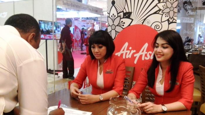 1.000 Merchandise Menarik untuk Pengunjung AirAsia Travel Fair - Tribun ...