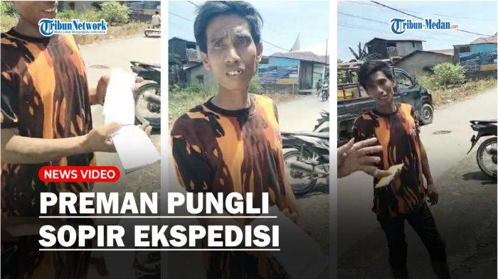 PREMAN Pakai Kaus Loreng Pemuda Pancasila Pungli Sopir Ekspedisi ...