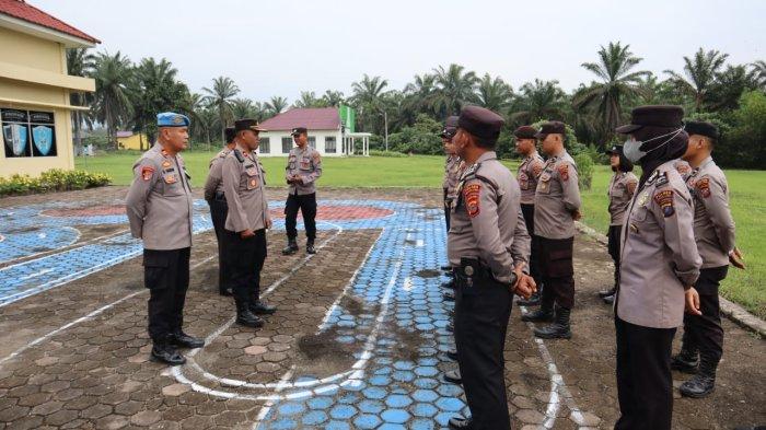 Wakapolres Palas Sosialisasikan Larangan Gaya Hidup Hedonis ke Personel ...