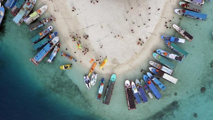Pulau Gosong, Pulau Mungil nan Cantik di Kepulauan Seribu - Tribun ...