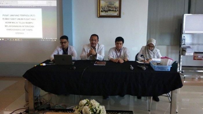 RSUP H Adam Malik Berhasil Lakukan Intervensi Kardiovaskuler Tanpa Operasi - Tribun-medan.com