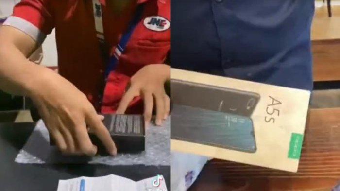 Oknum JNE Ganti Paket iPhone 12 Pro jadi Dus Ponsel Oppo A5s, Begini ...