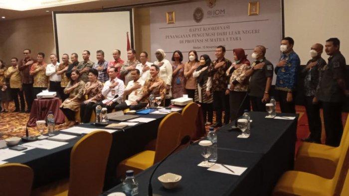 Kanwil Kemenkumham Sumut Turut Ambil Bagian Dalam Upaya Penanganan Pengungsi Dari Luar Negeri