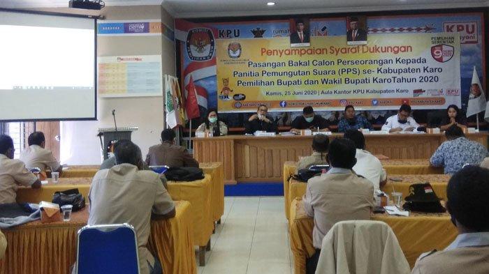 Bawaslu Karo Ingatkan PPS soal 4 Poin Pelanggaran Tahap Verifikasi Faktual - Tribun-medan.com