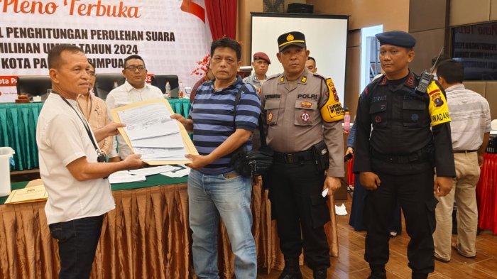 Rapat Pleno terbuka Rekapitulasi Suara Tingkat Kota Padangsidimpuan Resmi Ditutup - Tribun-medan.com