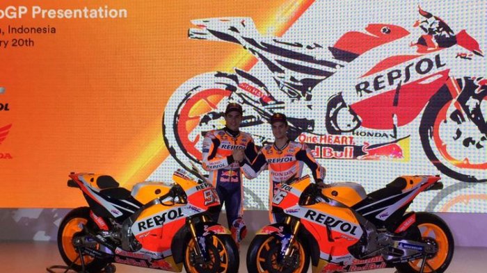Honda Luncurkan Tim MotoGP di Indonesia, Ini Kata Marc Marquez dan Dani ...