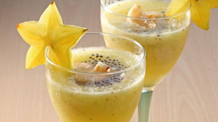 Rekomendasi Minuman Segar saat Cuaca Panas, Coba Resep Starfruit Leci ...