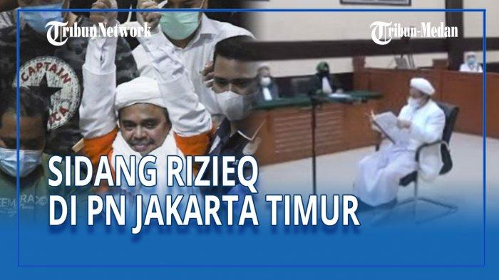 SUASANA Sidang Rizieq Shihab di PN Jakarta Timur, Pengamanan 4 Lapis ... SUASANA Sidang Rizieq Shihab di PN Jakarta Timur, Pengamanan 4 Lapis ...