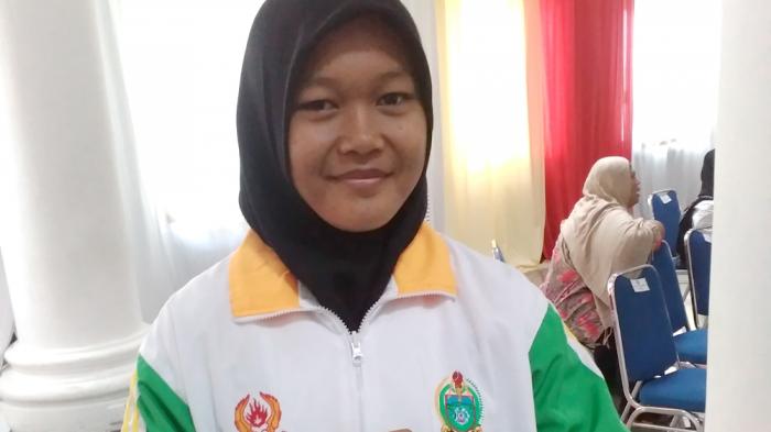 Perdana di PON, Rizka Andini Target Emas - Tribun-medan.com