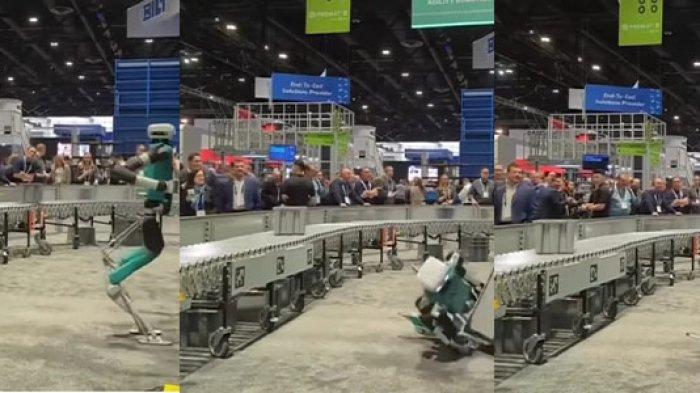 VIRAL Sebuah Robot Tumbang Usai 20 Jam Kerja Tanpa Henti, Bikin Netizen ...