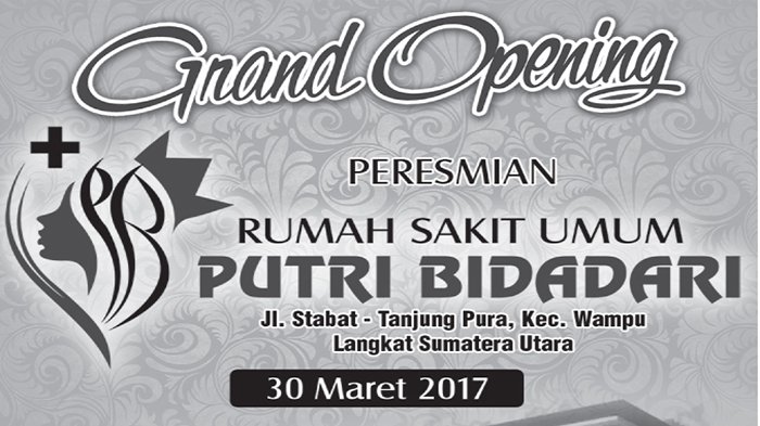 Hari Ini RSU Putri Bidadari Langkat Grand Opening - Tribun-medan.com
