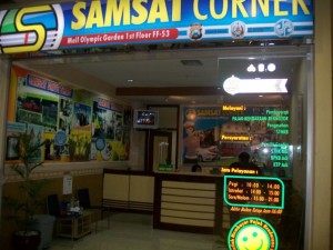 Prosedur Pembayaran Pajak di Samsat Corner - Tribun-medan.com