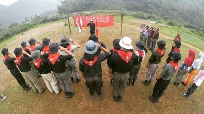 Sangkala Gelar Upacara Bendera yang Mengharukan - Tribun-medan.com