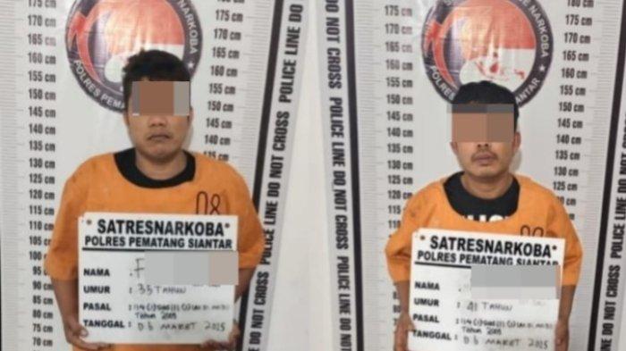 Dua Pengedar Narkoba di Jalan Nagur Tersungkur di Tangan Sat Narkoba Polres Pematangsiantar ...
