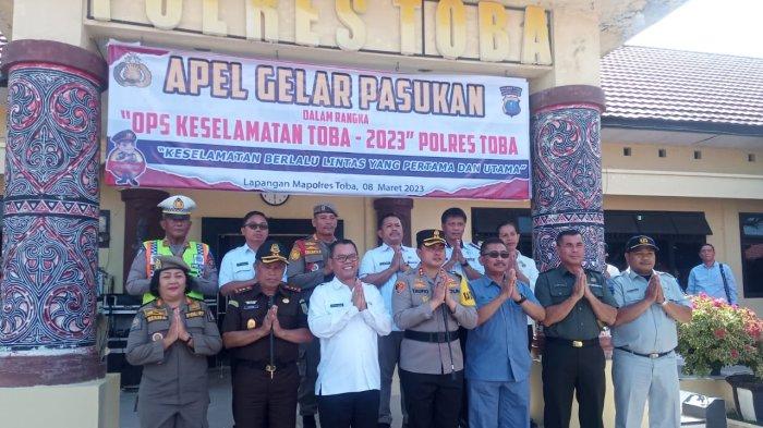 Ops Keselamatan Toba 2023, Kapolres Toba: Prioritaskan Disiplin Berlalu Lintas - Tribun-medan.com