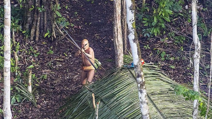 20.000 Tahun Terasing, Begini Reaksi Suku Pedalaman Paling 'Buas ...