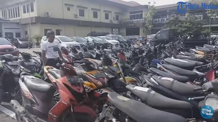 ASTAGA! Ternyata Penadah Motor Curian Jual Onderdil di Situs Belanja Online - Tribun-medan.com