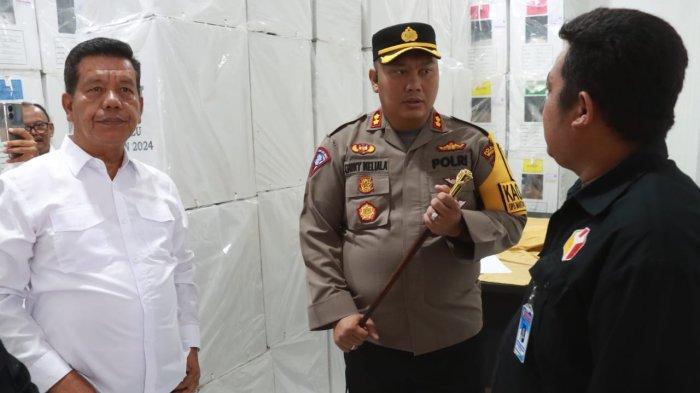 Kapolres dan Forkopimda Simalungun Tinjau Kesiapan TPS Jelang Pemilu 2024 - Tribun-medan.com