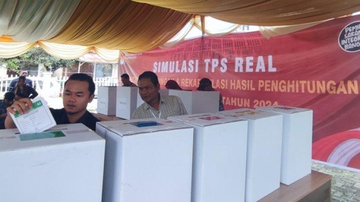 UPDATE Simulasi TPS Real Pemilu, KPUD Karo Matangkan Persiapan KPPS ...