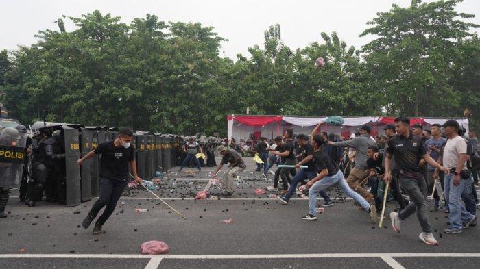 Simulasi Sispamkota, Polda Sumut Siap Mengamankan Pilkada 2024 - Tribun-medan.com