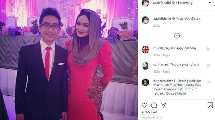 Sosok Aazief Khalid Anak Tiri Siti Nurhaliza yang Bikin Kaum Hawa Klepek-klepek dengan ...