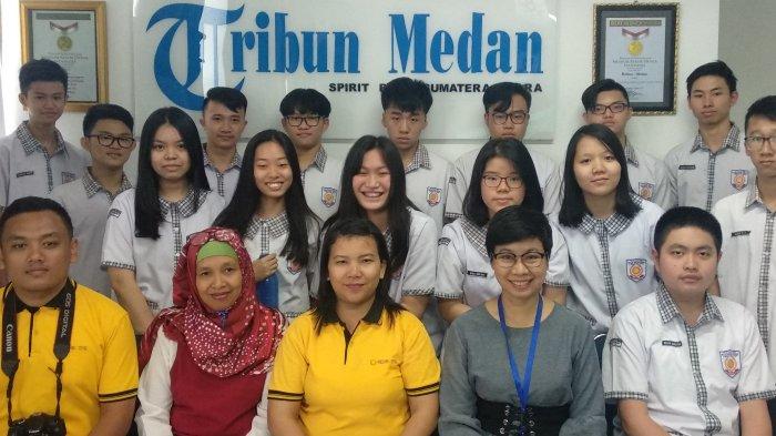 Kunjungi Kantor Tribun Medan, Siswa SMA Plus Mentari Bangsa Aktif ...