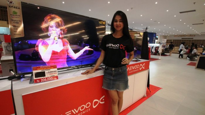 Daewoo Hadirkan Smart TV Android System - Tribun-medan.com