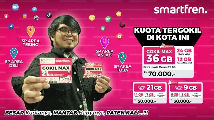 Pakai Smartfren GOKIL MAX Terbaru, Nikmati Harga Paling Gokil dan Kuota ...