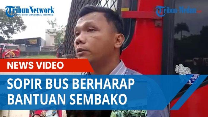 Bus Makmur Berhenti Beroperasi, Sopir Harap Bantuan Sembako - Tribun ...