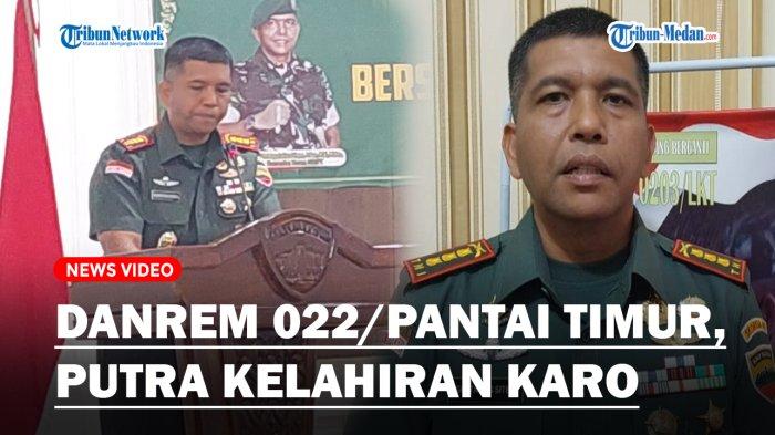 Sosok Danrem 022/Pantai Timur Kolonel Inf Agustatius, Putra Kelahiran Kabupaten Karo - Tribun ...