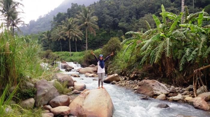 Sensasi Berendam di Sungai Dua Rasa - Tribun-medan.com