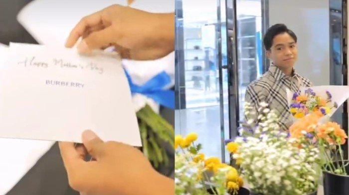 Betrand Peto Tulis Pesan Cinta Untuk Sarwendah Pakai Buket Bunga: Tulus dan Murni - Tribun-medan.com