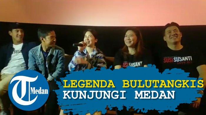 Legenda Bulutangkis Indonesia Susi Susanti dan Alan Budikusuma sambangi ...