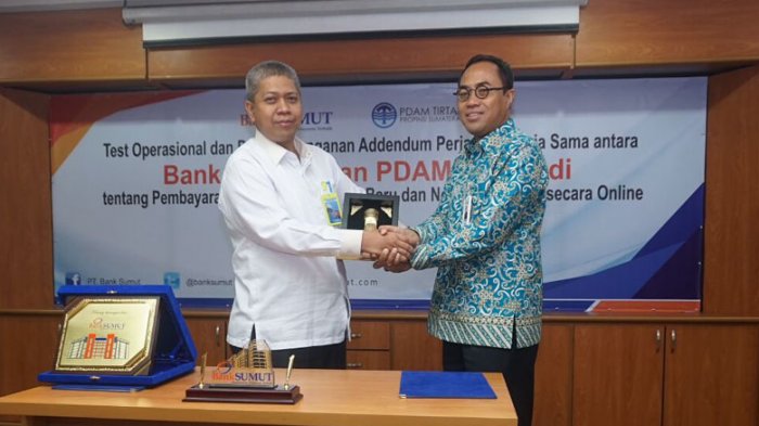 PDAM Tirtanadi Gandeng Bank Sumut Dalam Hal Ini - Tribun-medan.com