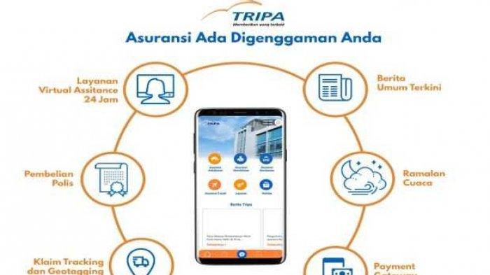 Komit Optimalkan Pelayanan ke Nasabah, Asuransi Tripa Luncurkan Aplikasi 'Tripa Smart' - Tribun ...
