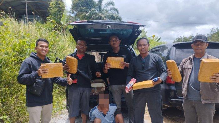 Pengedar Narkoba Asal Aceh Ditangkap Polisi di Pakpak Bhrat Saat Razia, 7 Kg Sabu Diamankan ...