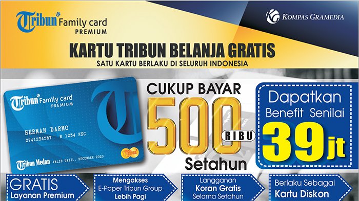 Wow, Ini Dia Kartu Belanja Tribun Gratis yang Berlaku di Seluruh ...