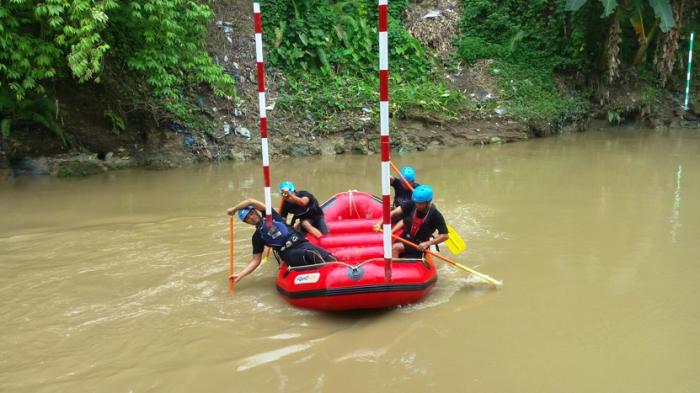 Peserta Deli River Race Mulai Uji Coba - Tribun-medan.com